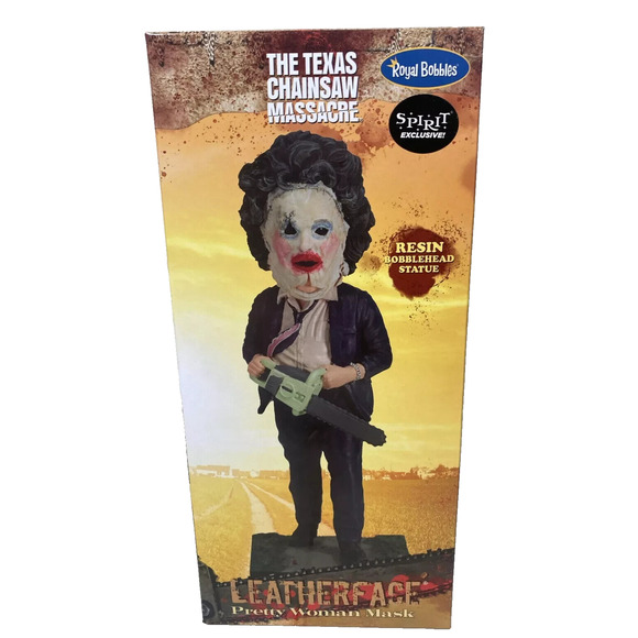 Royal Bobbles | Toys | Leatherface Pretty Woman Mask Bobblehead Royal ...